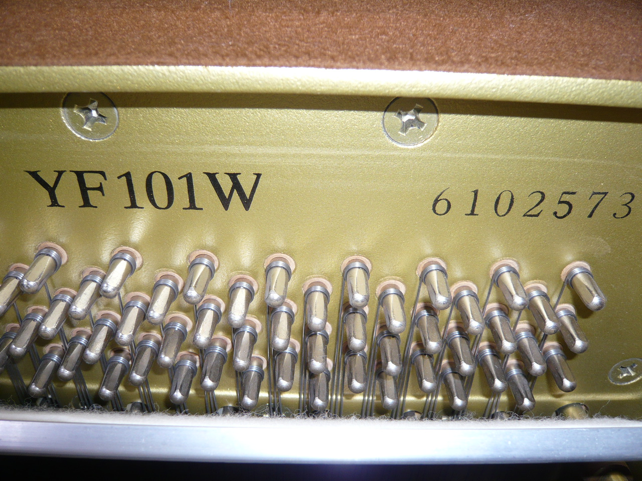 中古ピアノ在庫:ヤマハ[YAMAHA]YF101W-中古ピアノ販売｜ピアノ工房関西