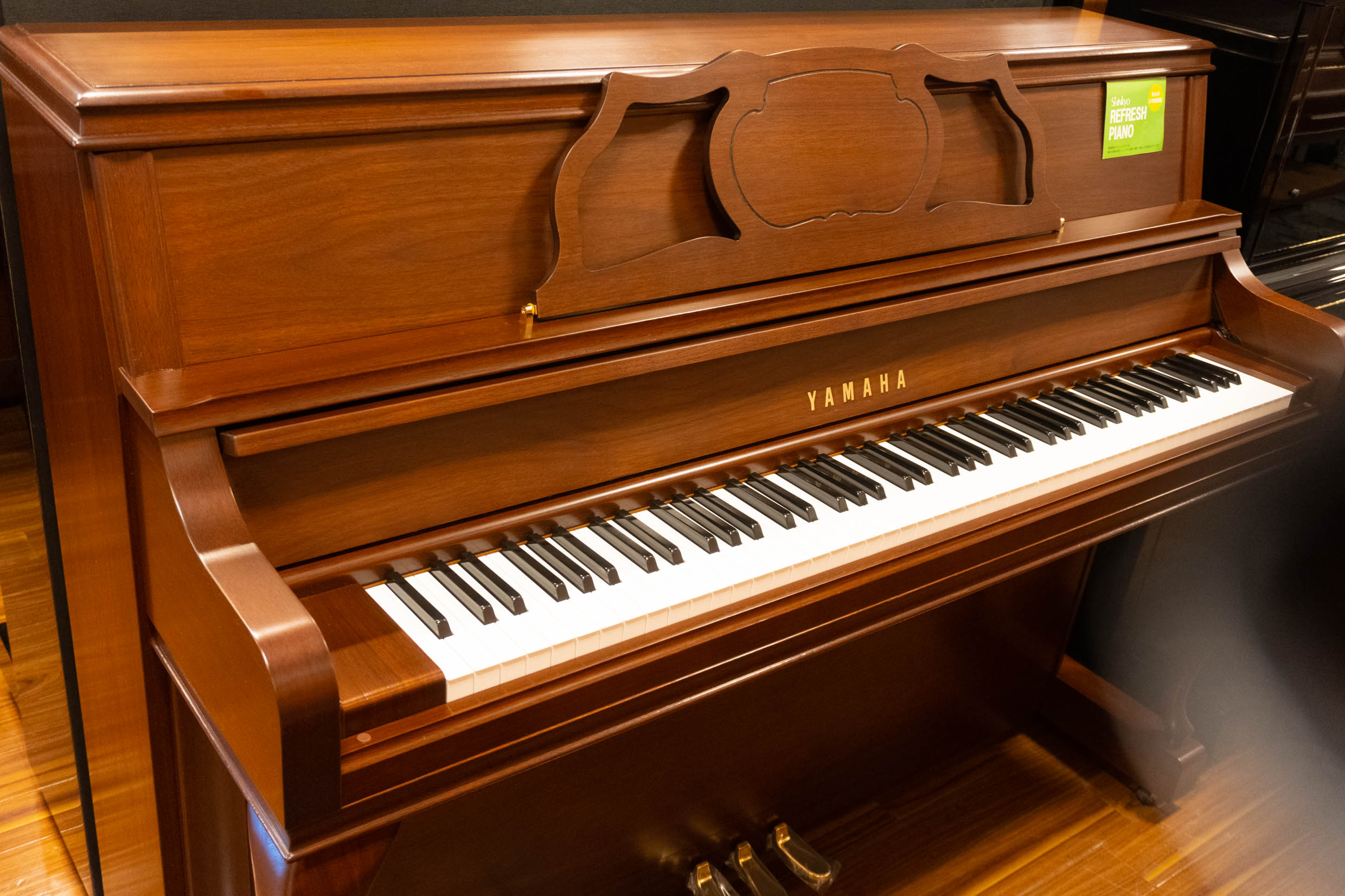 中古ピアノ在庫:ヤマハ[YAMAHA]YF101W(消音付き)-中古ピアノ販売｜ピアノ工房関西